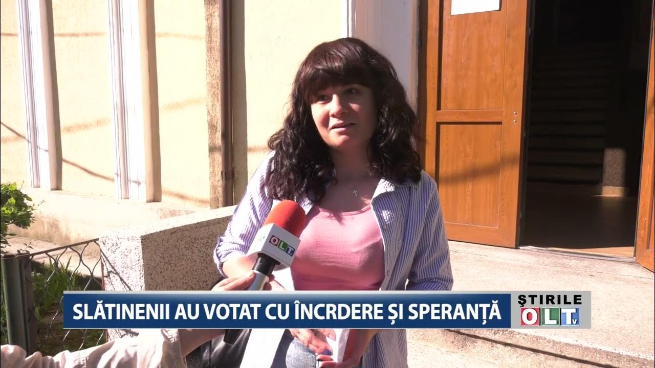 SLATINENII AU VOTAT CU INCRDERE SI SPERANTA - YouTube