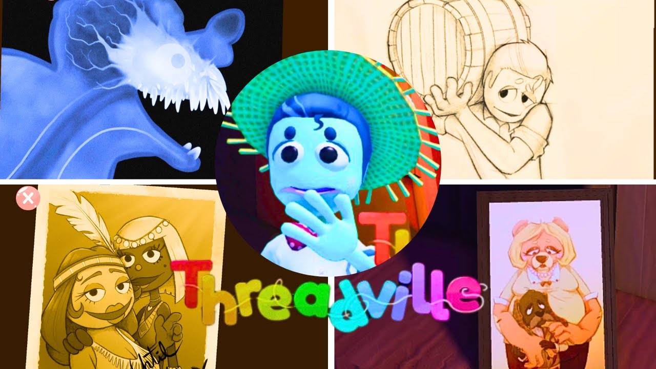 Threadville: Act 1 - ALL Secret Pages & New Update (Roblox Showcase ...