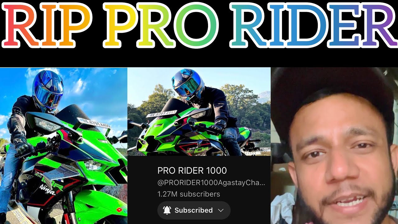 Rip Pro Rider 1000 😥 || Pro Rider আমাদের মধ্যে আর নেই || Pro Rider 1000 ...