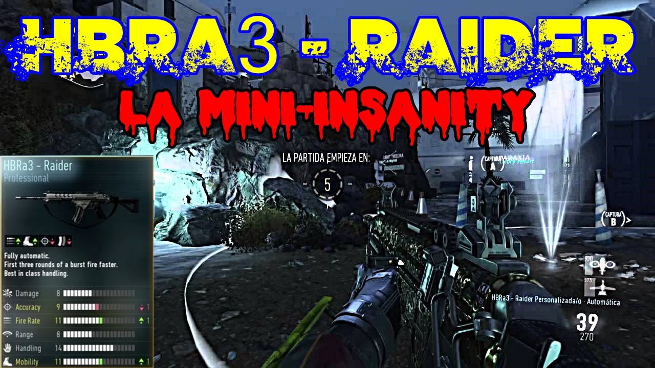 LA MINI-INSANITY?! HBRA3-RAIDER- ESTADISTICAS+GAMEPLAY!LIVE - YouTube