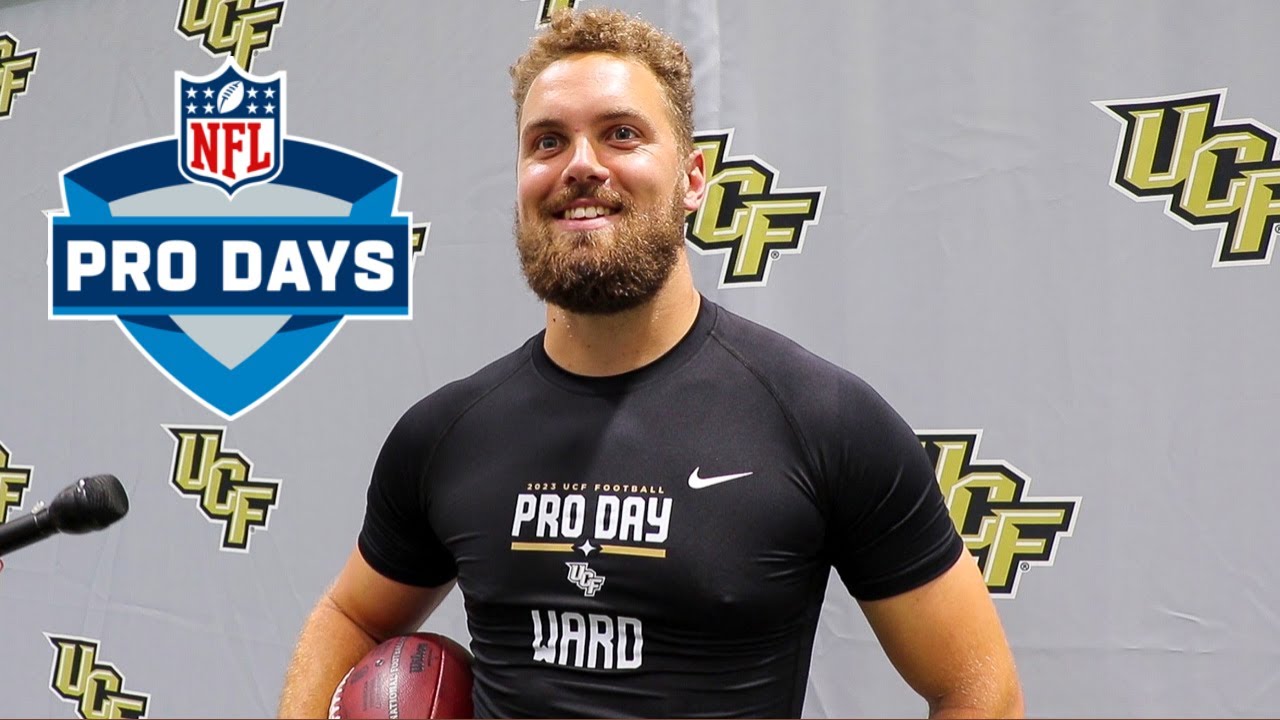 UCF Football NFL Pro Day: LS Alex Ward ⚔🏈 - YouTube