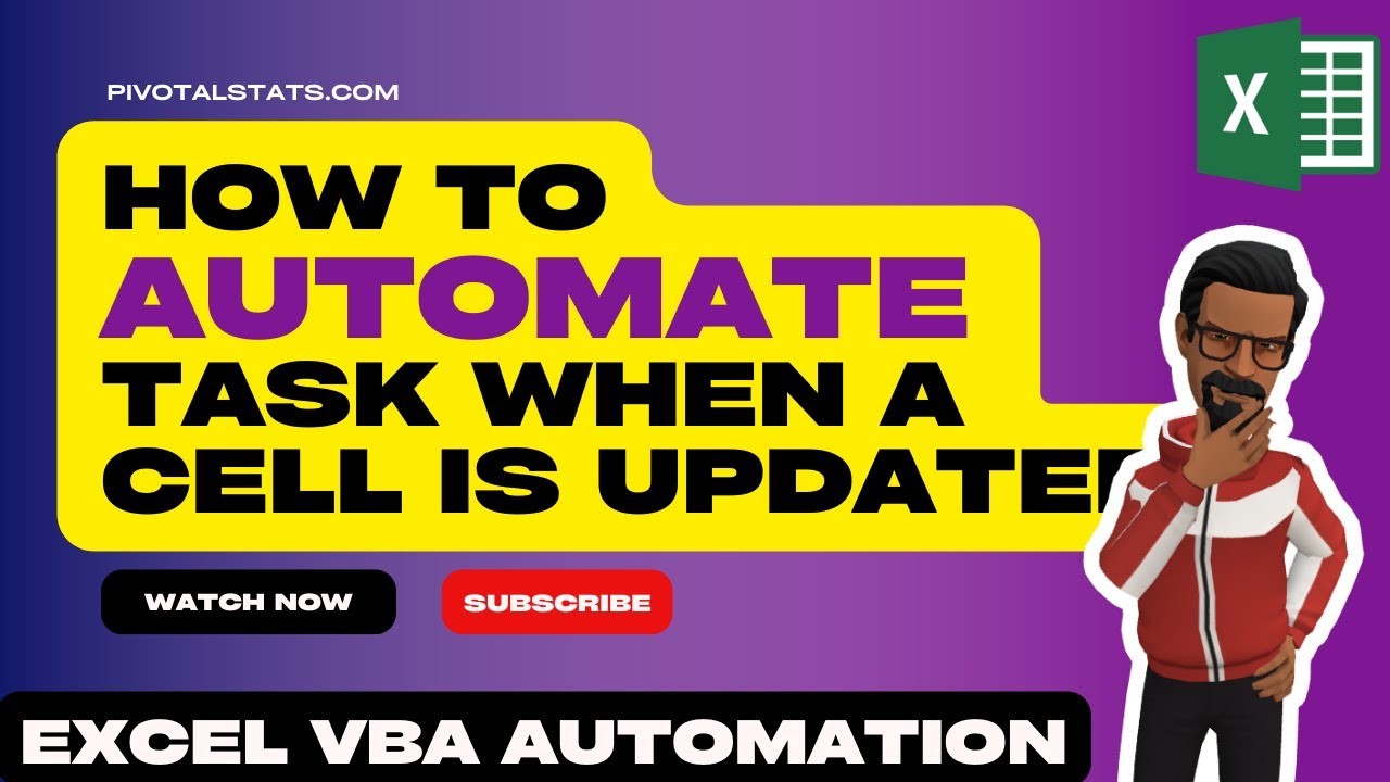 How To Automate Any Task If A Range Or Cell Is Updated In A Excel Sheet How To Automate Any Task If A Range Or Cell Is Updated In A Excel Sheet