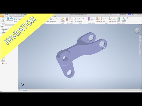 7.2 Gelenkgabel - Joint Fork - Inventor 2023 Training - Part Design ...