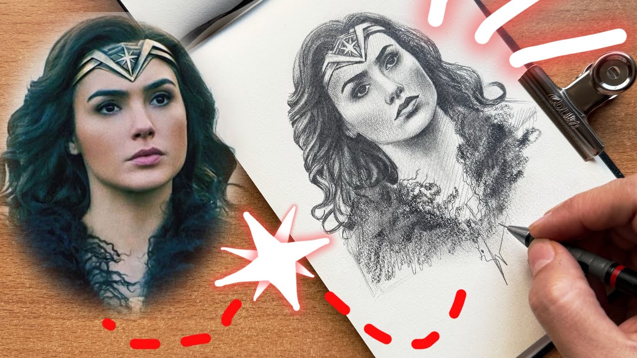 Simply face drawing: learn to drawing secrets |fast drawing - YouTube