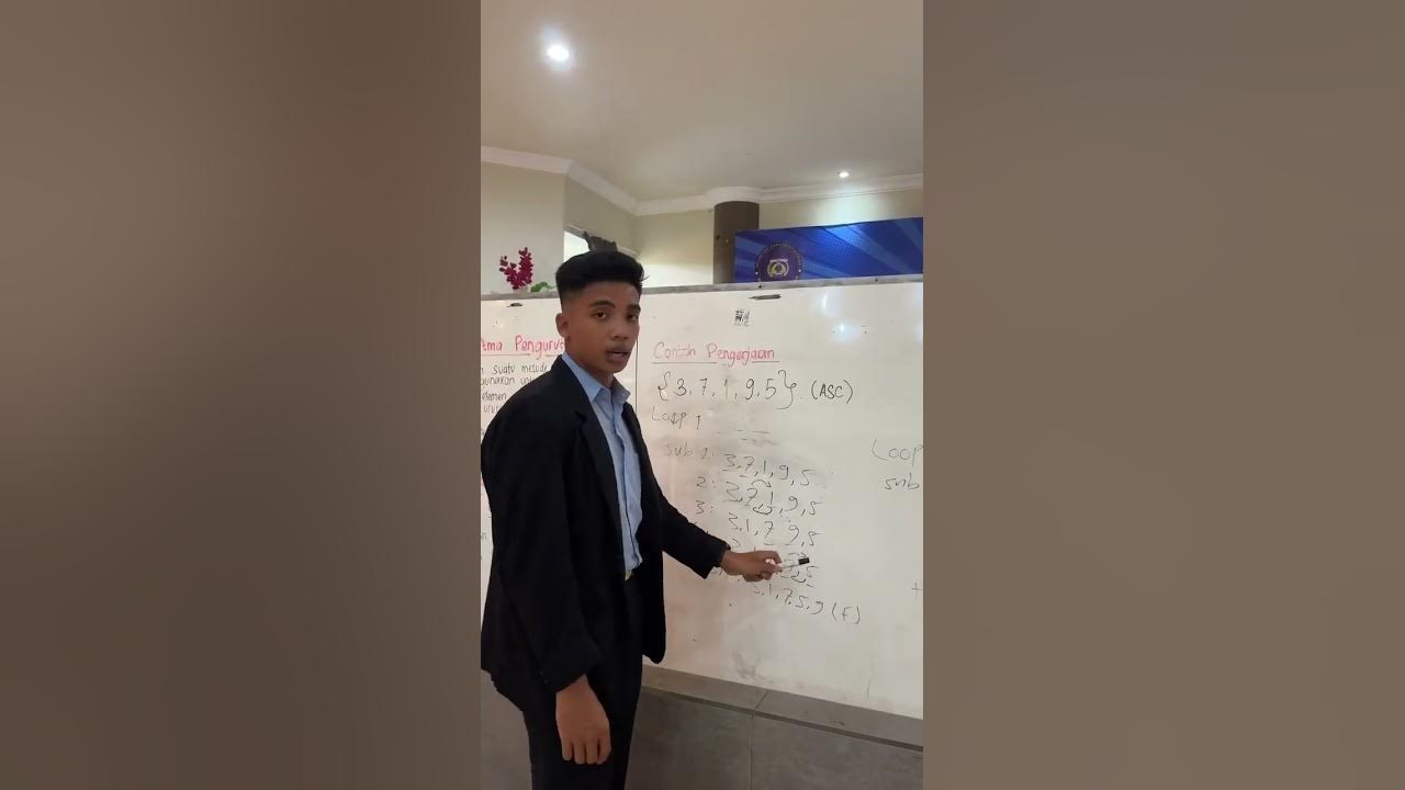 “TUGAS REMIDIAL INFORMATIKA (ALGORITMA BUBBLE SORT), SMAN 5 MATARAM, OLEH ADI”. - YouTube