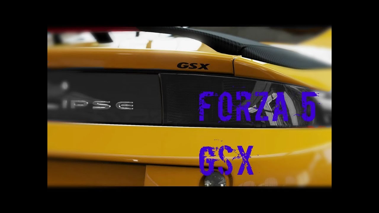 Forza 5 Mitsubishi Eclipse GSX | V6 Engine Swap | Twin Turbo | 865 HP ...