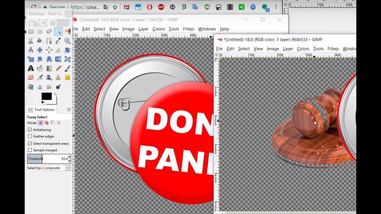 How To Make Your Picture Background Transparent Using GIMP YouTube How To Make Your Picture Background Transparent Using GIMP YouTube