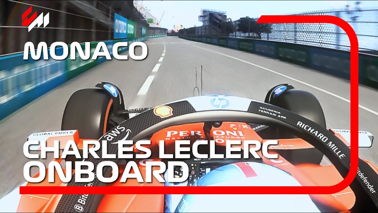 ONBOARD: Ferrari F1 | Monaco Grand Prix 2024 - YouTube