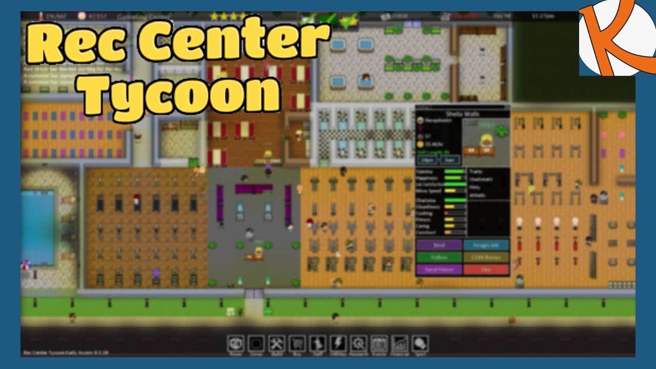 Und so einfach kriegt man ganz tolle Bewertungen • Rec Center Tycoon ...