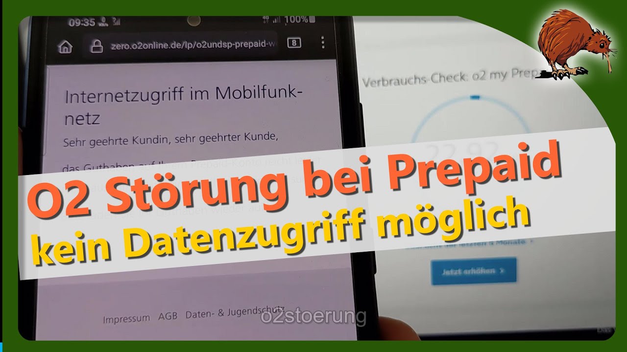 O2 my Prepaid Max: aktuell kein mobiles Internet - YouTube