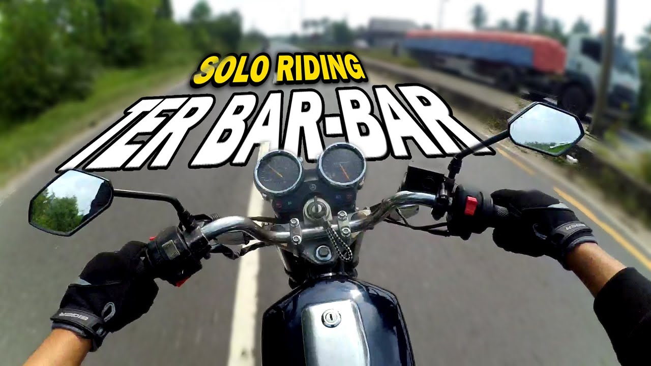 SOLO RIDING TER BAR BAR || RX KING MOTOVLOG - YouTube