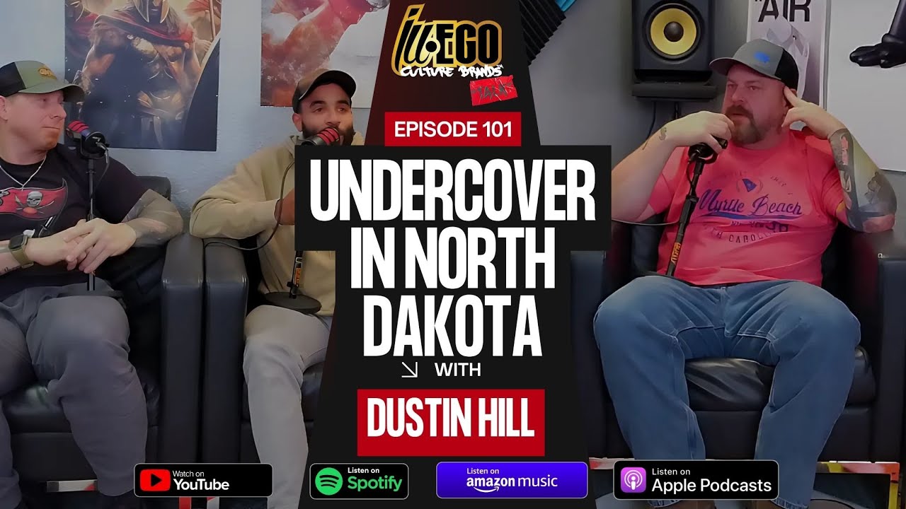 ILL-EGO Culture Brands Red Tape Talk EP.101| Undercover in North Dakota ...