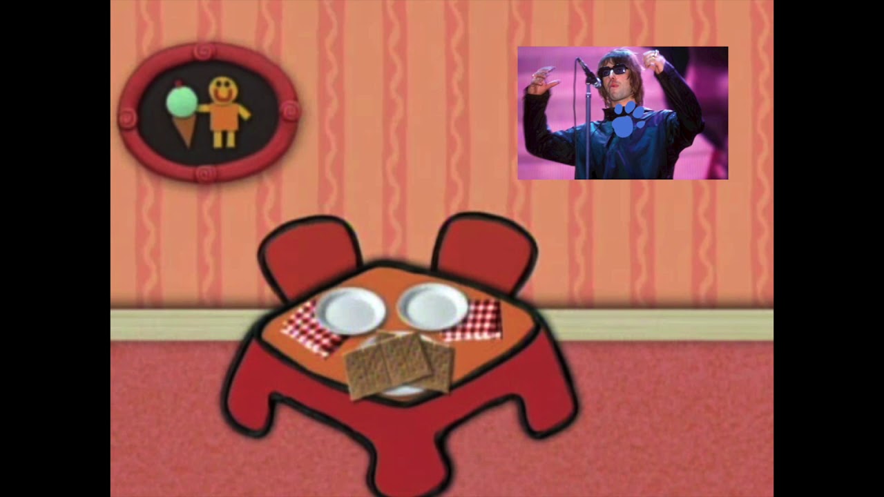 Theres A Clue On Liam Gallagher Blue's Clues - YouTube