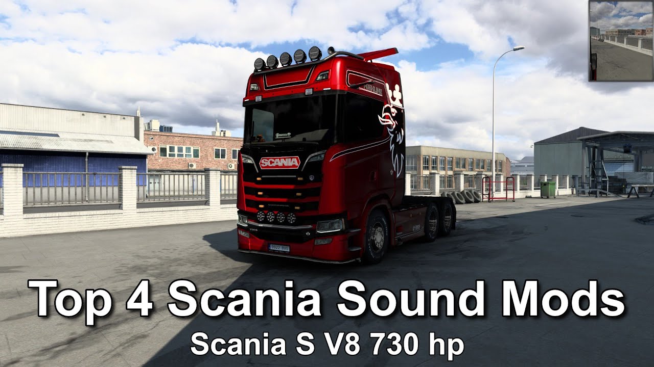 Top 4 Scania Sound Mods - ETS2 - YouTube