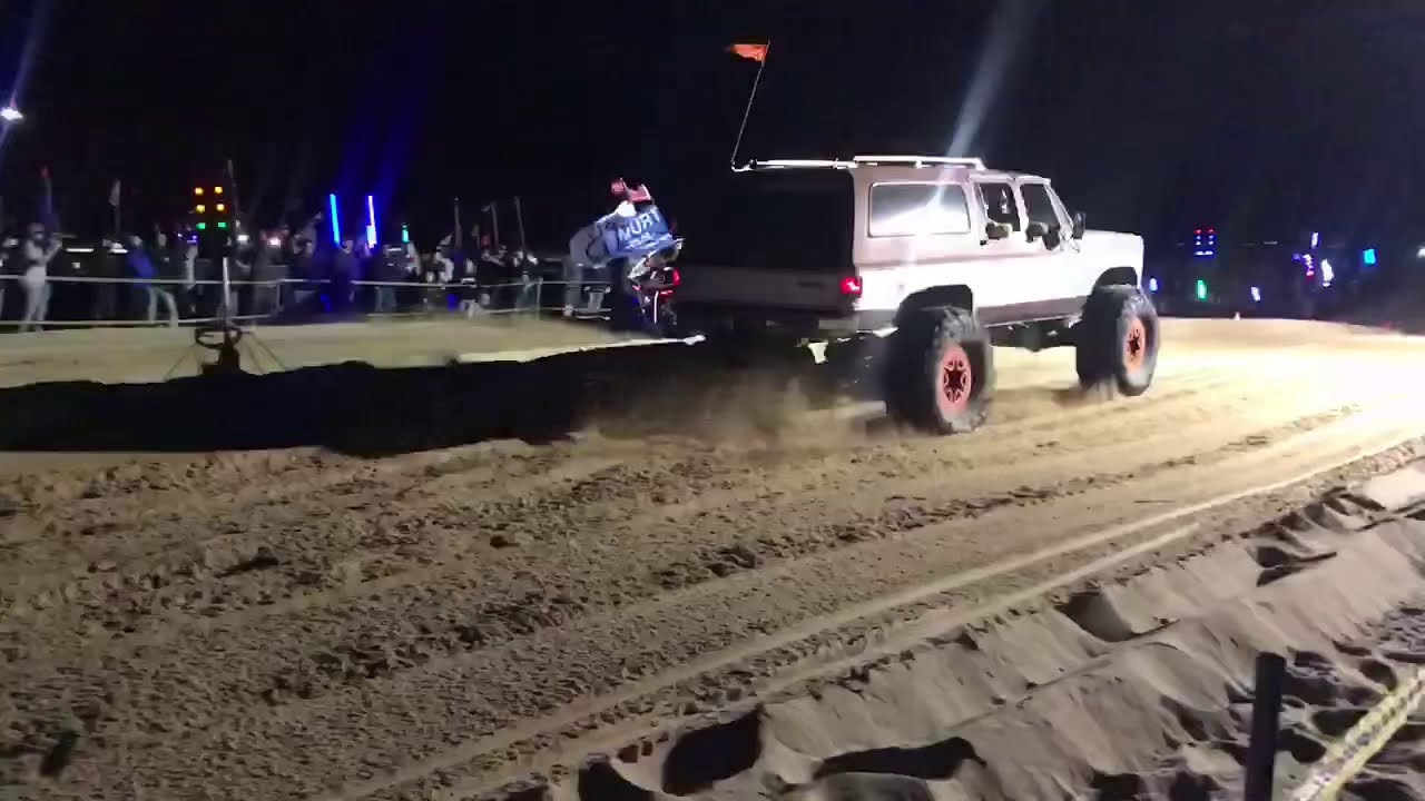 Suburban on 49” Iroks racing - YouTube