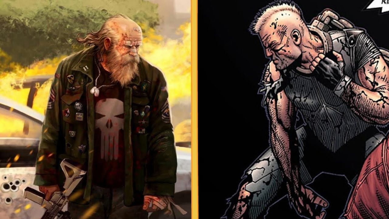 ¿cómo Murio The Punisher En Old Man Logan Shorts Marvel Comics Tbt Youtube