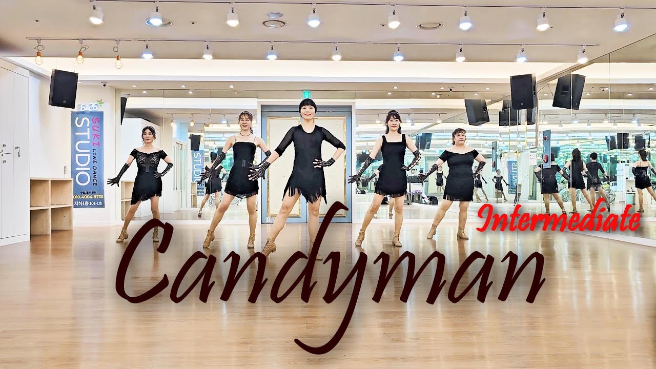 Candyman Line Dance (Intermediate) - YouTube