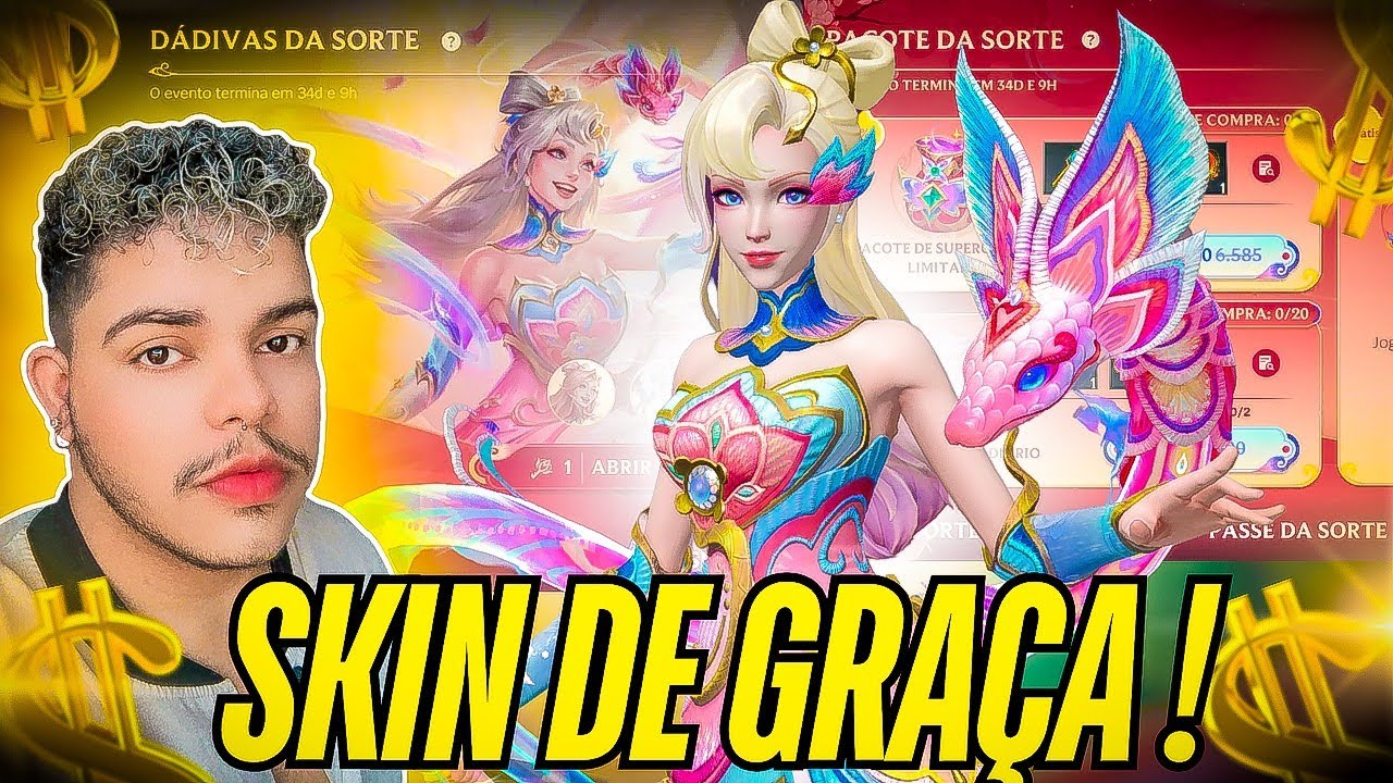 EXPLICANDO NOVO EVENTO DAS SKINS BORDADO CELESTIAL - WILD RIFT LEAGUE OF LEGENDS - DENISPABLLO ...