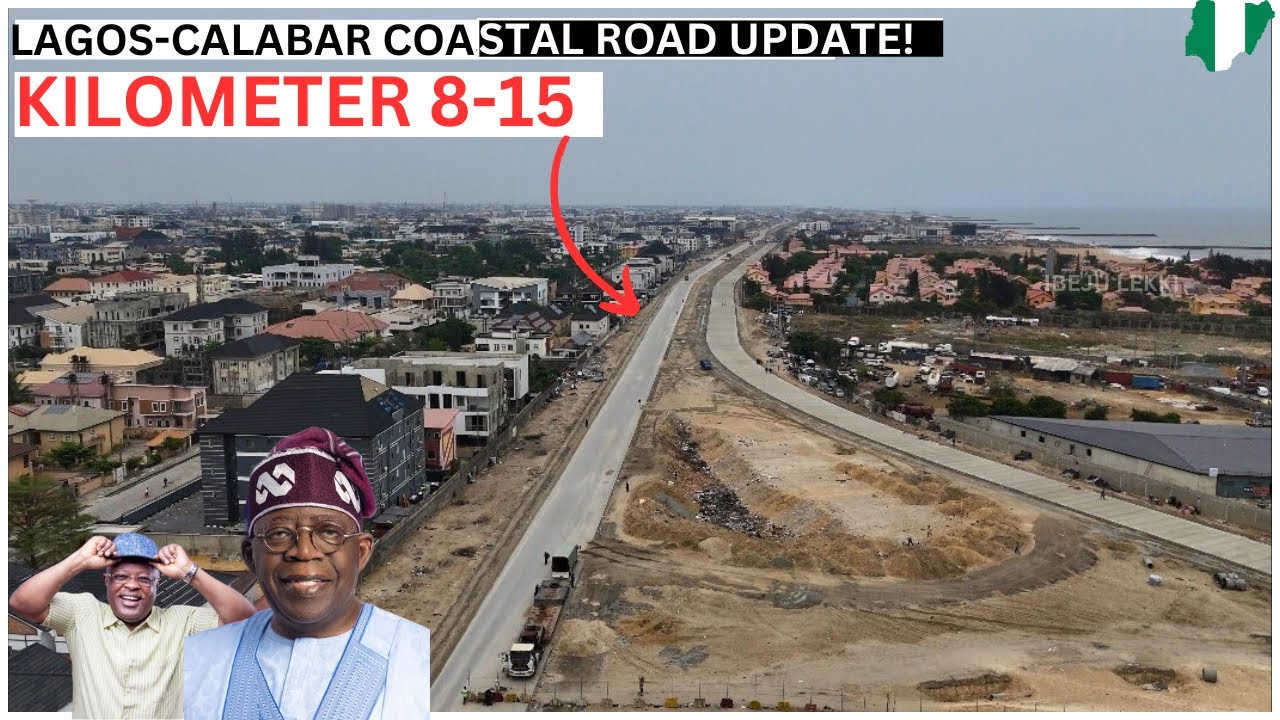 Detailed Construction update on the Lagos-Calabar Coastal Road | KM 8 ...
