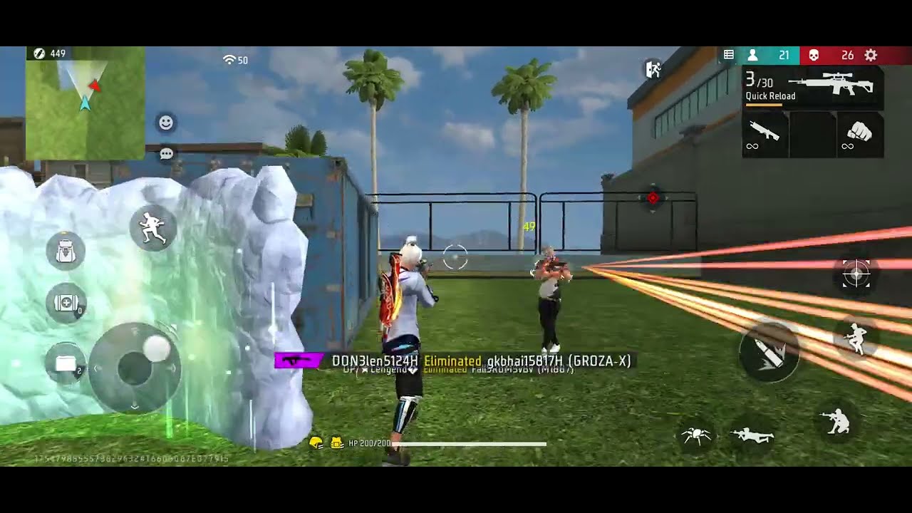 free fire head shot status for beginners l and tips #gaming #vira - YouTube