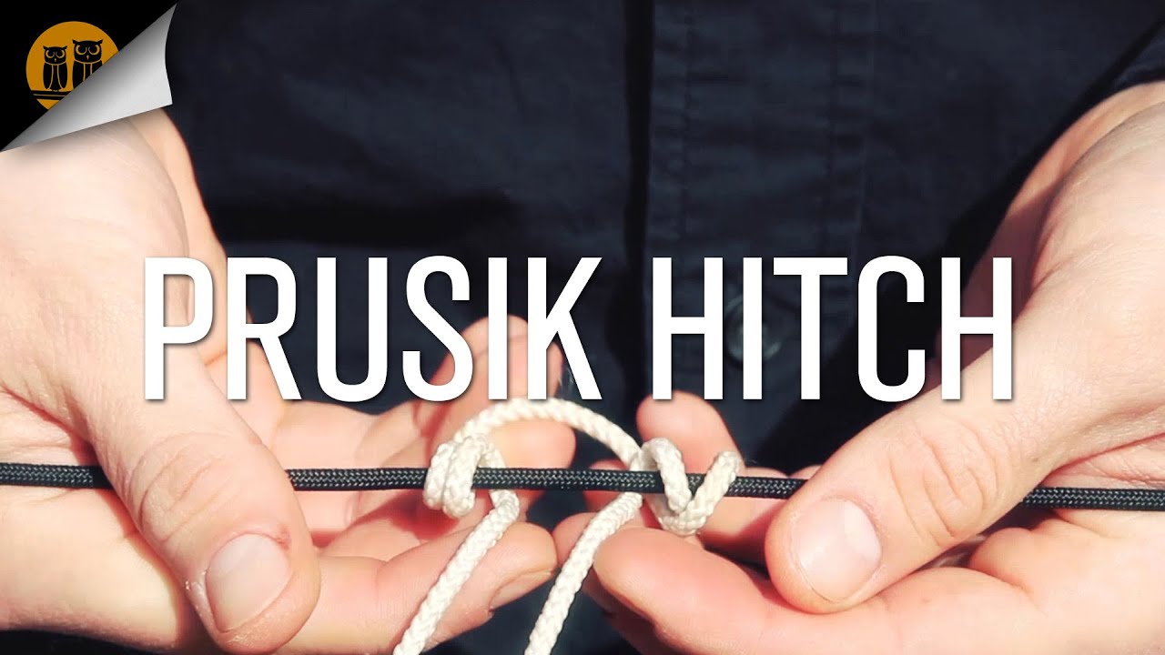 How to Tie a Prusik Hitch [Knot Tutorial] - YouTube