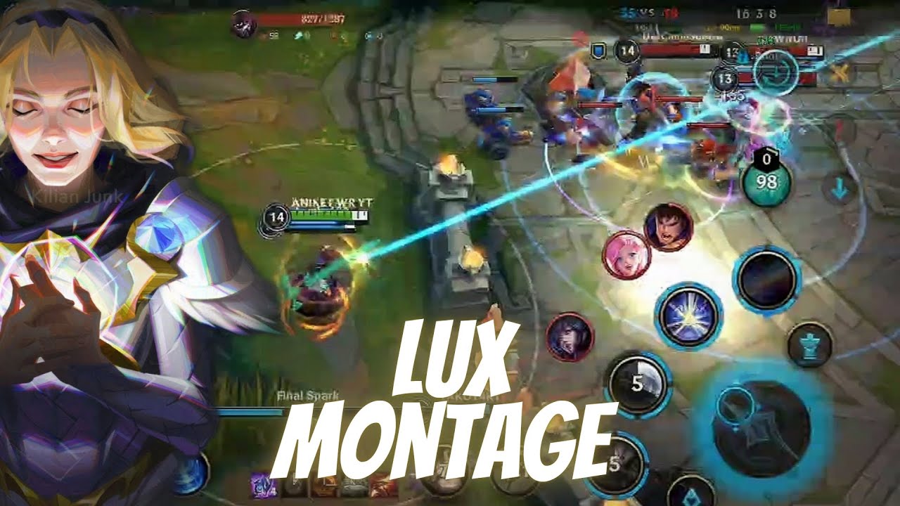 SMOOTH LUX MONTAGE 🔥| Wild Rift Highlights - YouTube