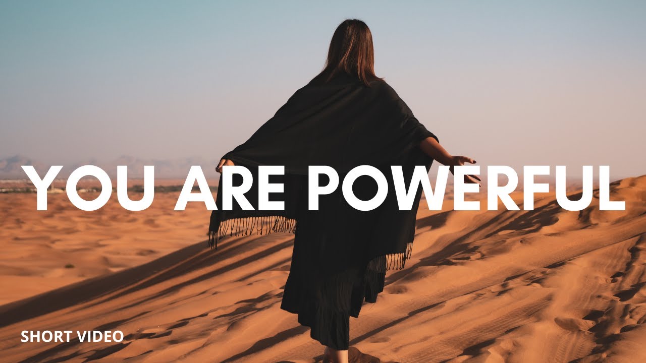 THIS MESSAGE IS FOR YOU - YOU ARE POWERFUL - YouTube