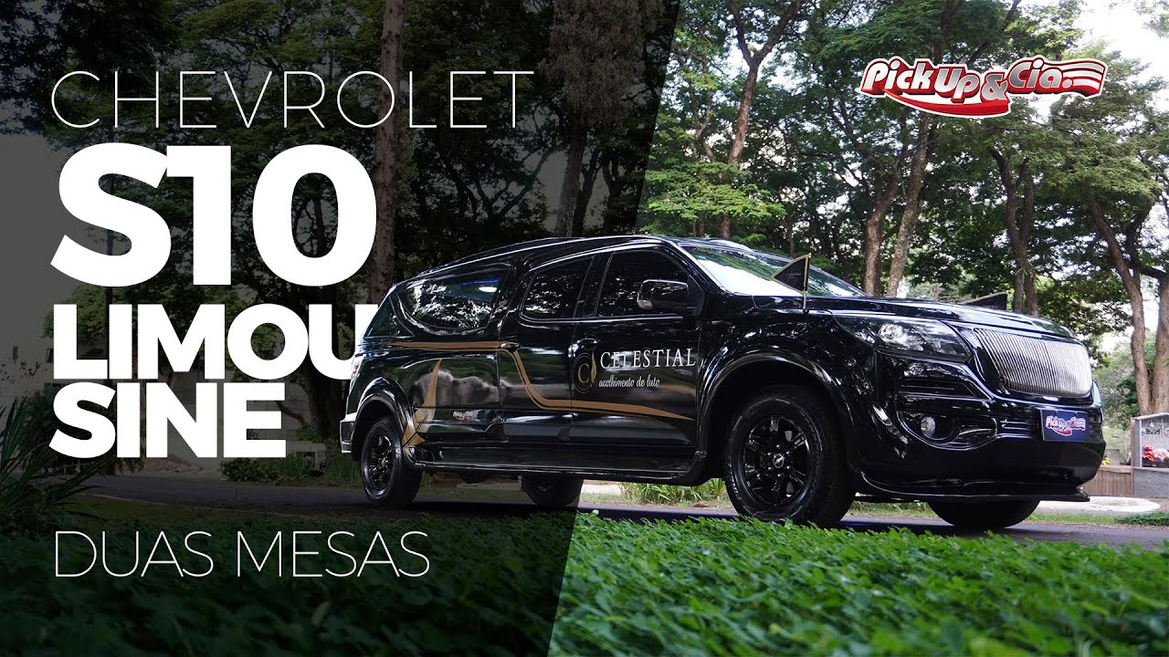 Chevrolet S10 Fúnebre - Modelo Limousine - Transformação Pickup&Cia ...