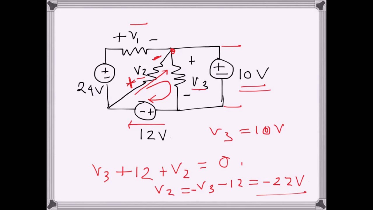 Electrical Engg: Circuit solving (problem example) - YouTube