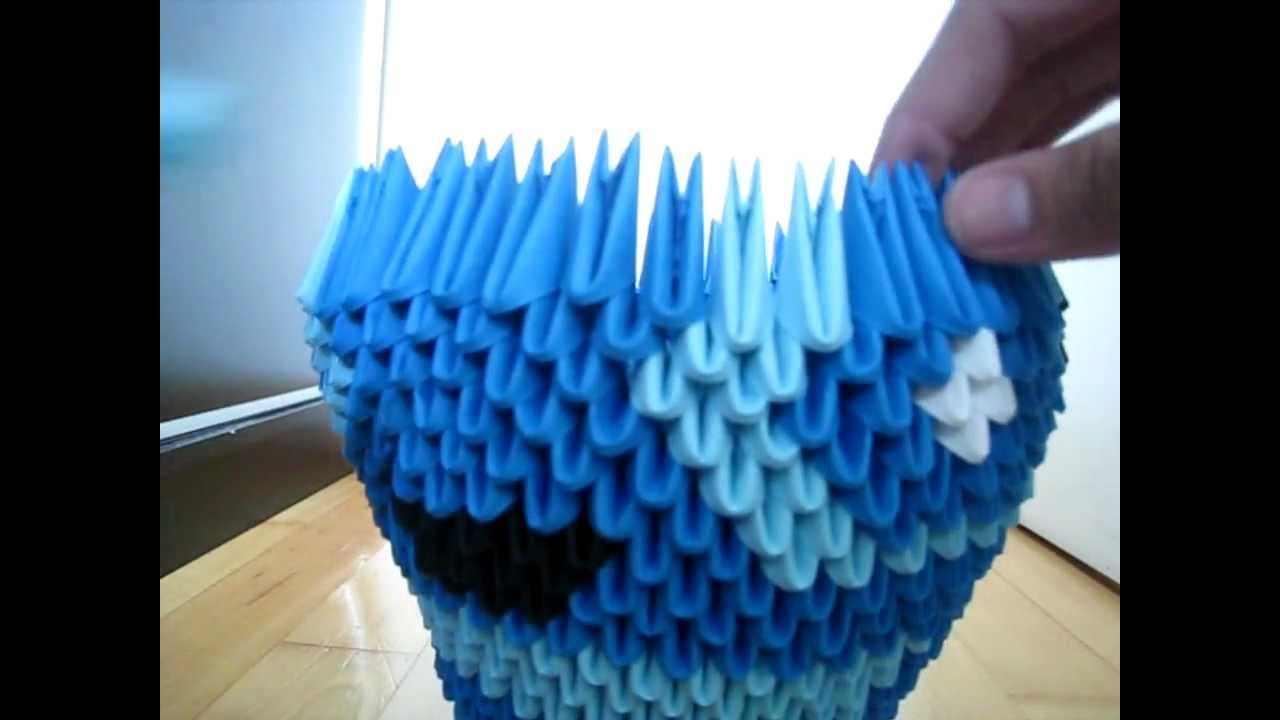 How to: 3D Origami Stitch Tutorial [Part 3] - YouTube