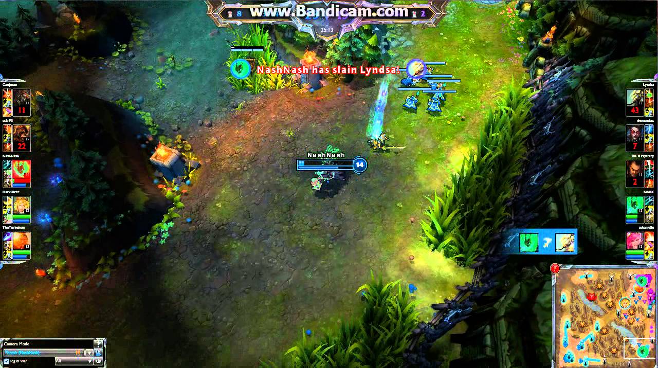 『League of Legends』 Thresh killing AP Yi - YouTube