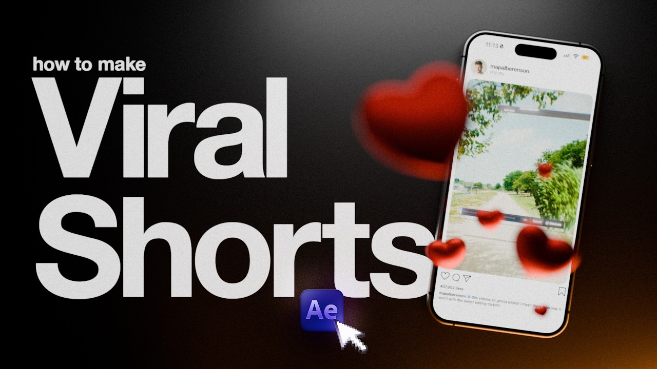How to make VIRAL reels (After Effects Tutorial) - YouTube