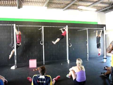 CrossFit Gymnastics Pull Up Variations at 10 reps - YouTube