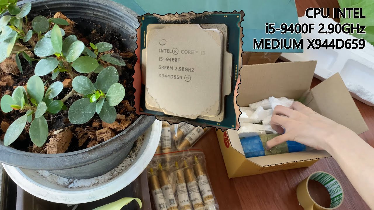 แพ็คซีพียูพอใช้ INTEL i5-9400F 2.90GHz MEDIUM - X944D659 - YouTube
