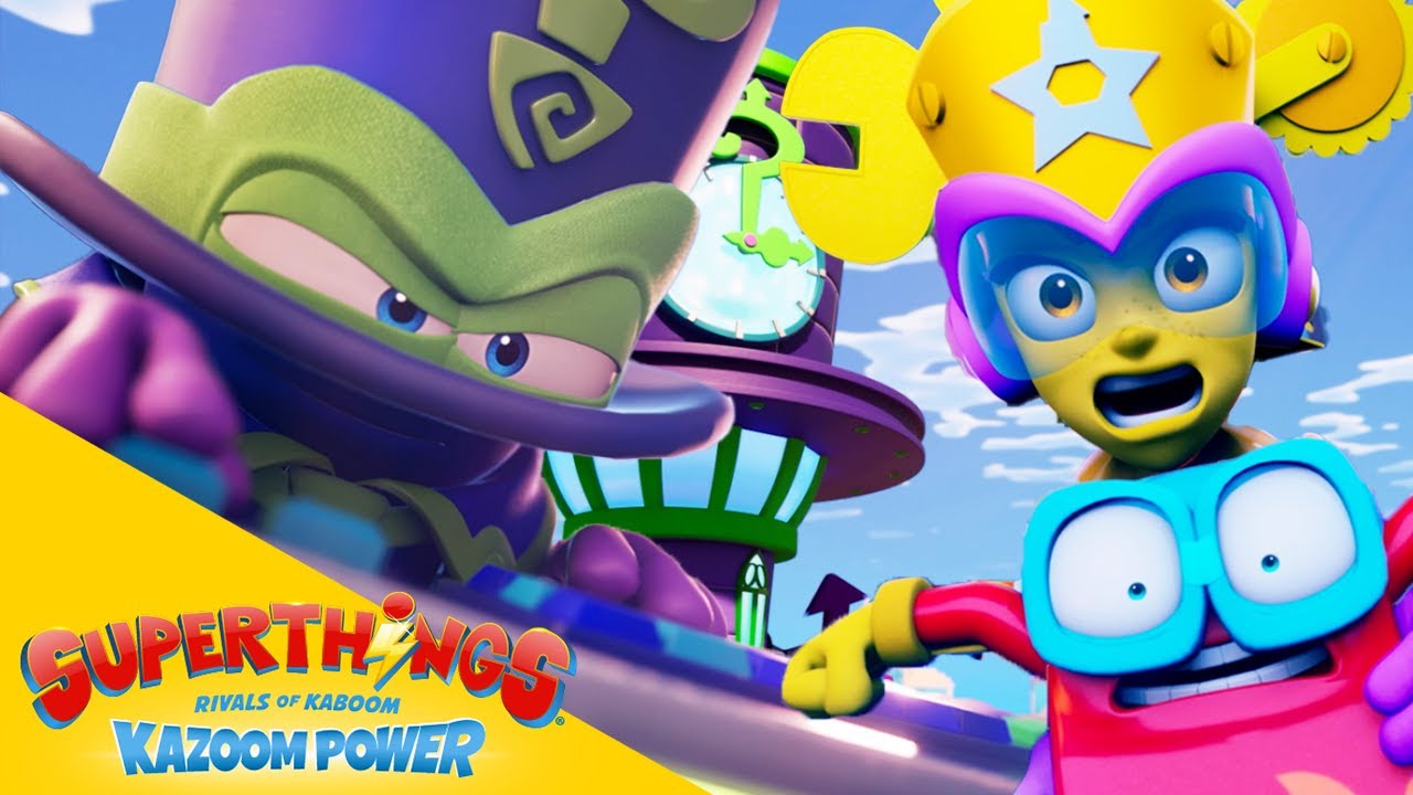 ¡Ven a Kaboom City! 💥 SUPERTHINGS ⚡ Programa de acción | Serie de ...