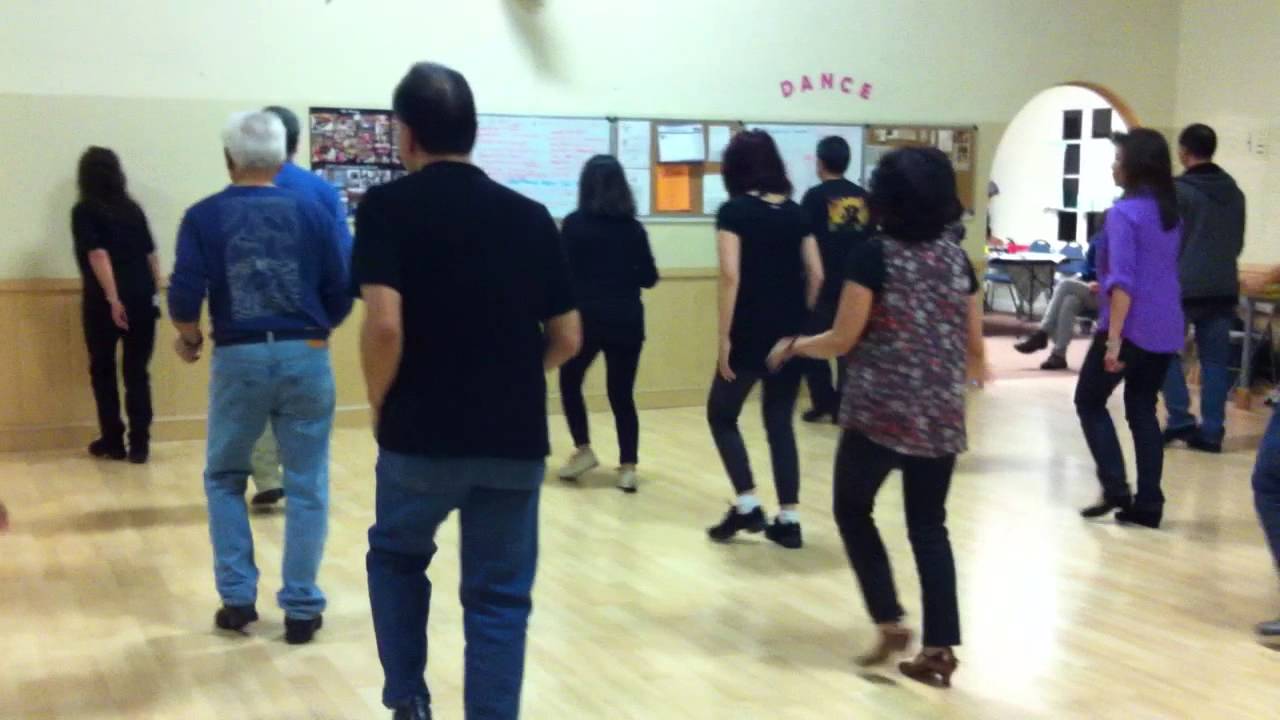Black Satin line dance - YouTube