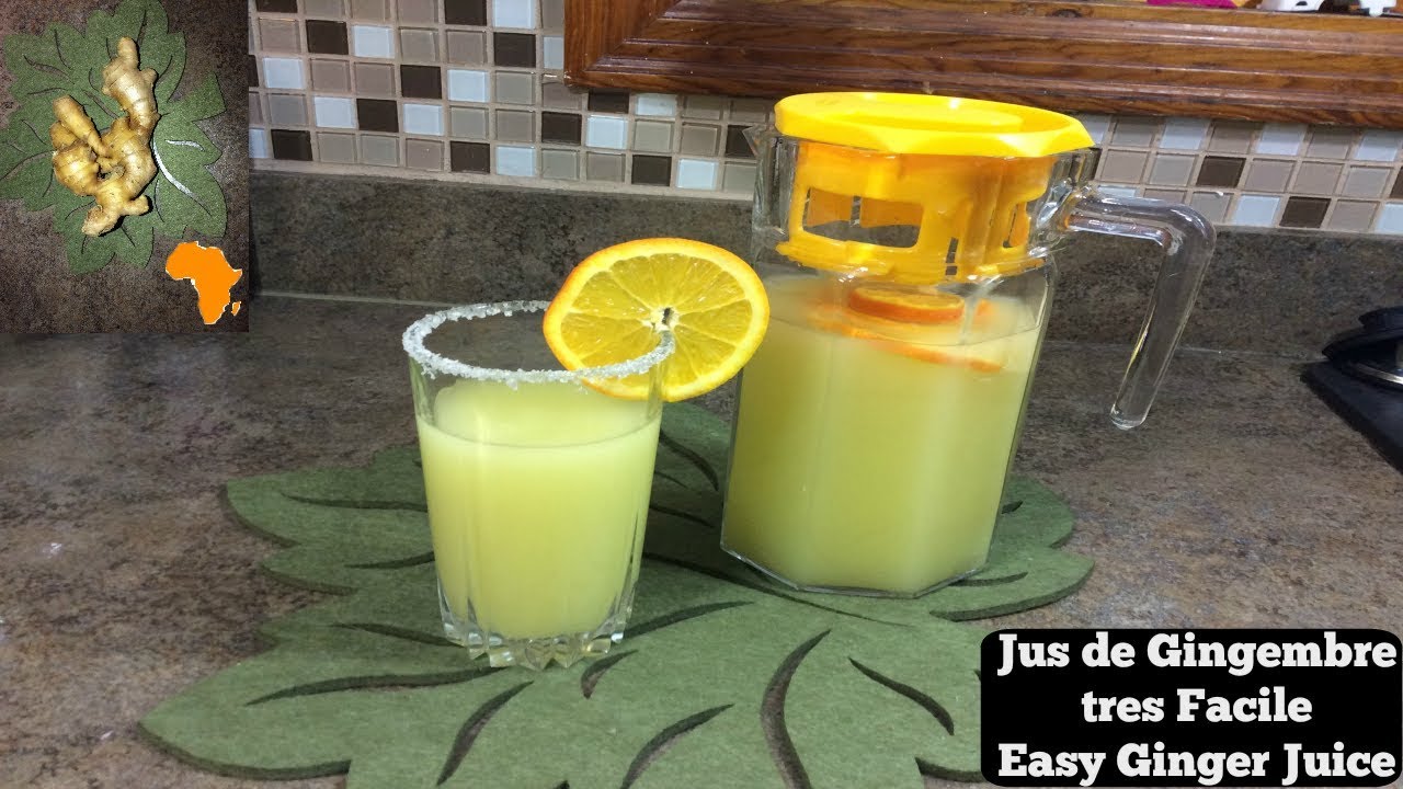 Jus de Gingembre🇨🇬/Ginger Juice/Tangawizi (French&English) - YouTube