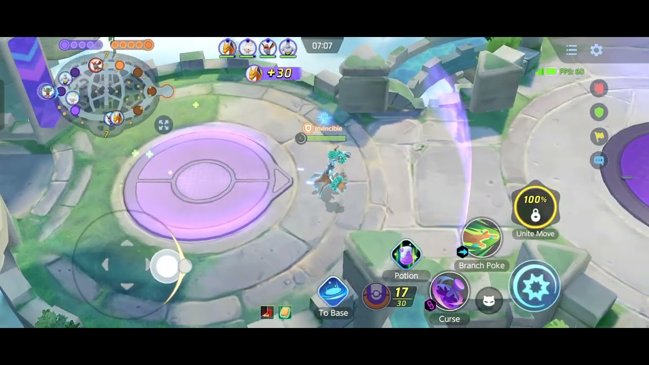 Pokemon unite gameplay defender tree 🌴 #pokemonunite #pokemon # ...