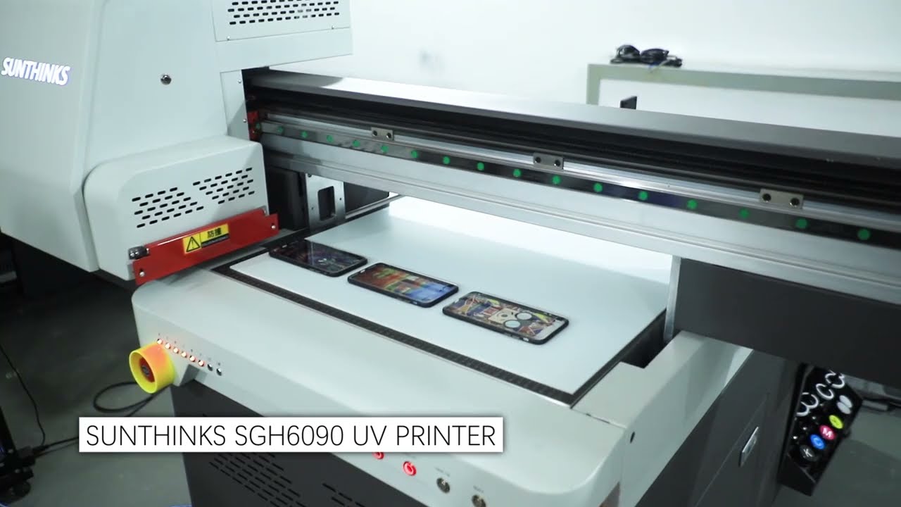 Sunthinks hottest SGH0609 60*90cm UV flatbed printer with Ricoh gh2220 ...