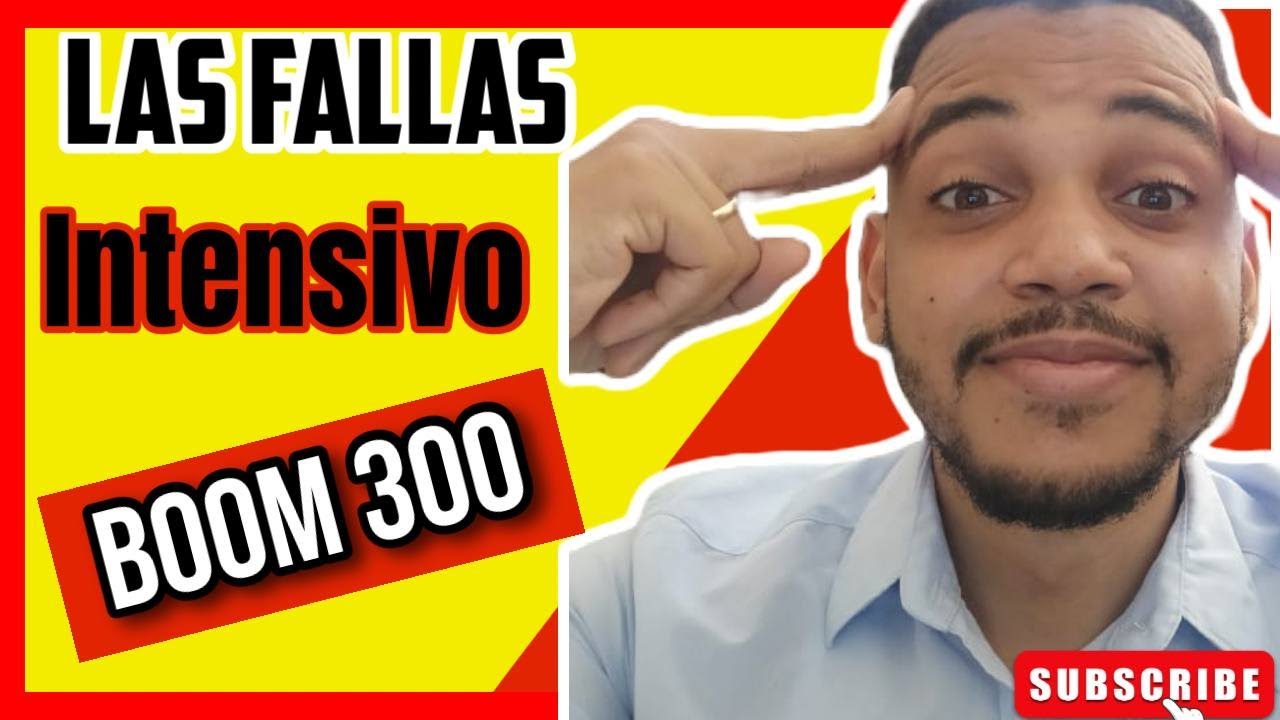 trading con indices sinteticos IDENTIFICANDO LAS FALLAS DEL BOOM 300 ...