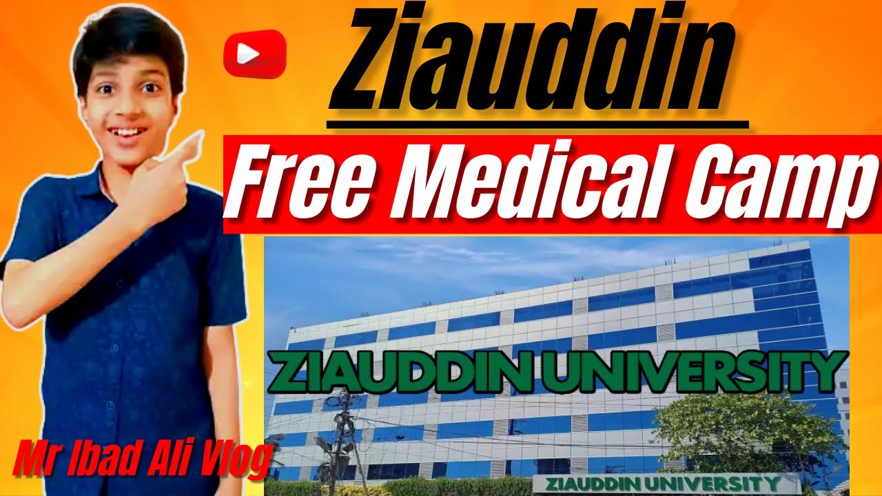 Ziauddin Free Medical Camp at Gulshan Mubarak Pansar | ZU Hospital | Free Medical Camp - YouTube