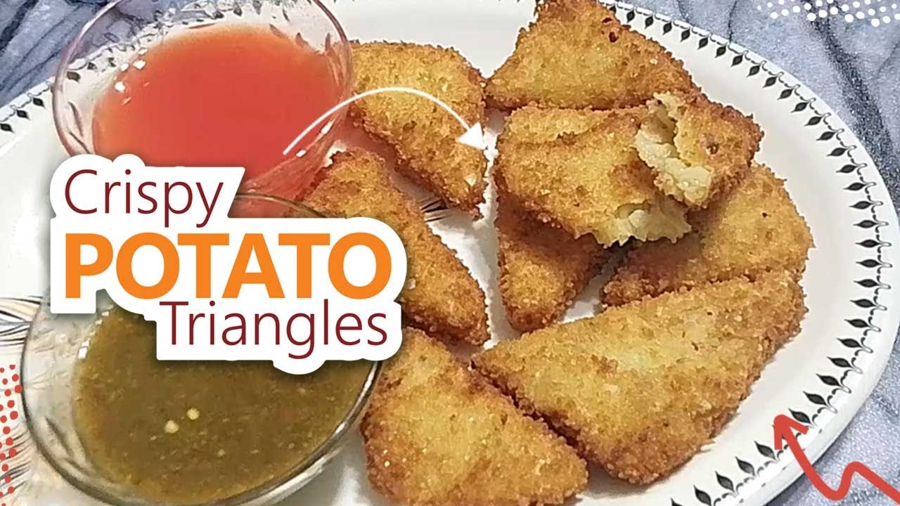 The Perfectly Crispy Potato Triangles - YouTube
