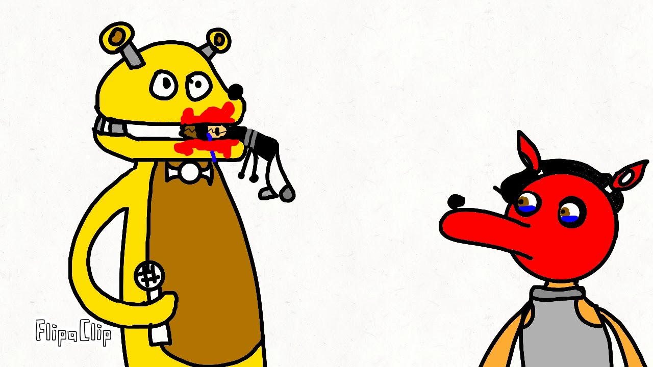 FNaF 4 bite of 87 Animation - YouTube