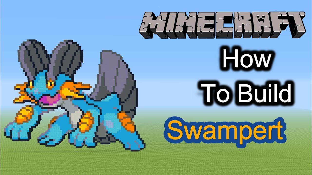 Minecraft Tutorial - Swampert (Pokemon) - YouTube