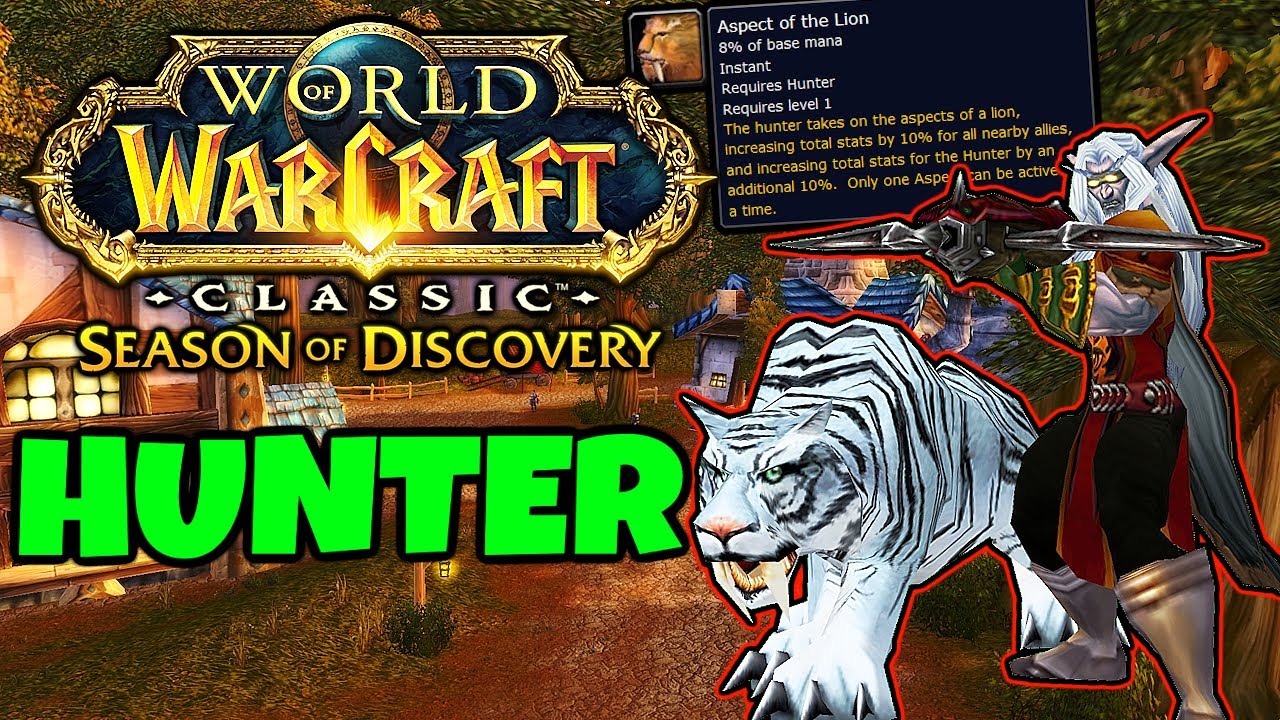 ALL *NEW* CLASS RUNES For Hunters in Season of Discovery! - YouTube