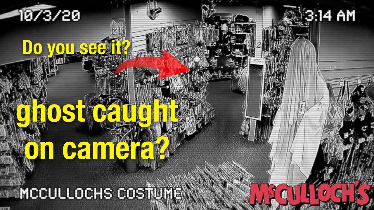 Security Camera captures a ghost so close to Halloween? #shortsvideo # ...