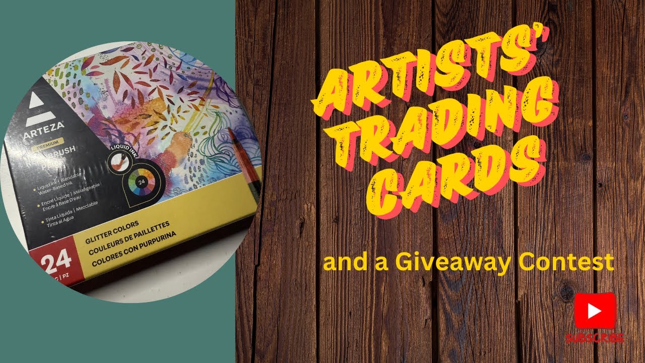 What are Artists Trading Cards? And an official giveaway contest! - YouTube