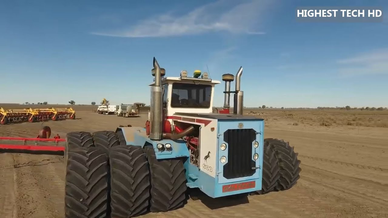 World's Most Powerful Farm Tractors - YouTube