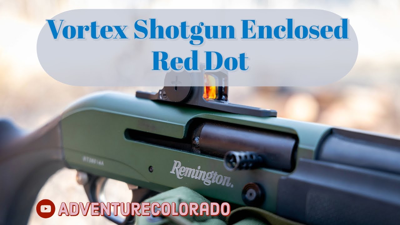 Vortex Shotgun Enclosed Red Dot - YouTube