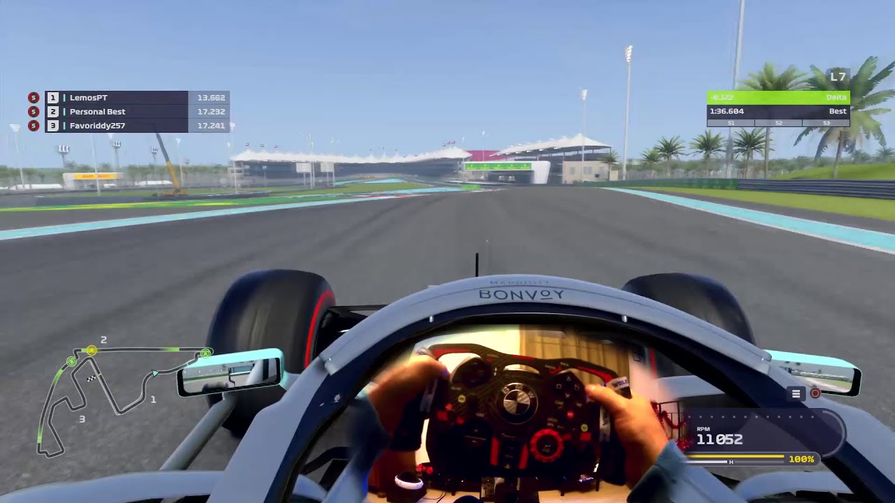 F1 2019 Abu Dahbi Acelith Wheel mod (G29) 1:36.400 - YouTube
